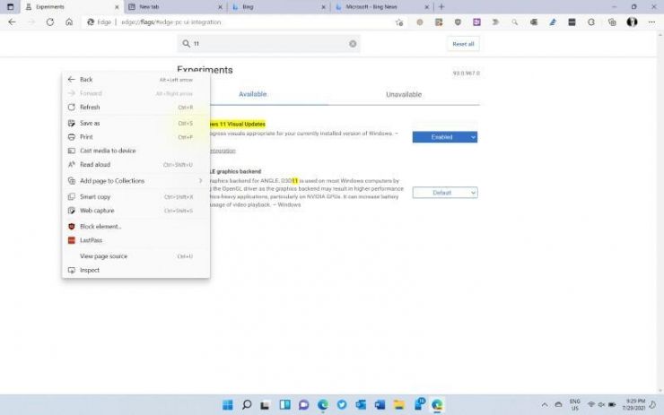 Windows 11 中的 Microsoft Edge：预期结果 - Flnug.com