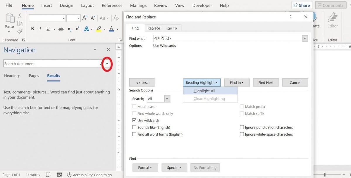 How to find acronyms in a Word document - TechRepublic