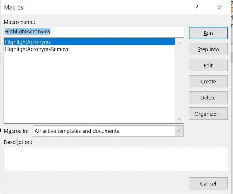 How to find acronyms in a Word document - TechRepublic