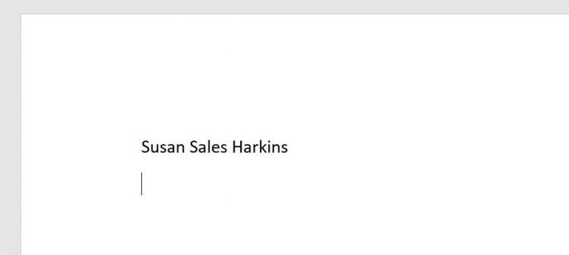 How to quickly insert contact information into a Word document ...