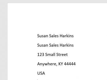 How to quickly insert contact information into a Word document ...