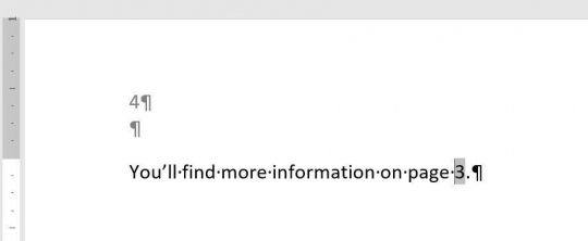 How to update a page number reference in a Word document - TechRepublic