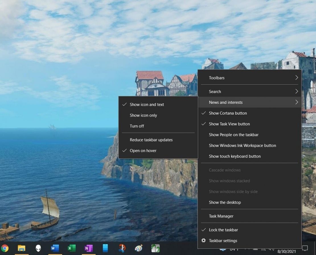 Windows 10: How to turn off or modify News and Interests in the taskbar ...