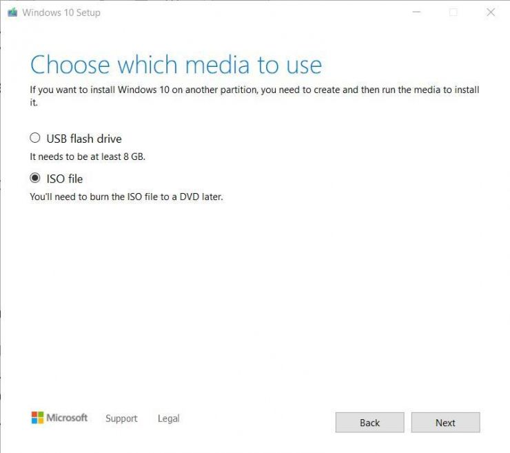 How to Create an ISO File With Windows Media Creation Tool