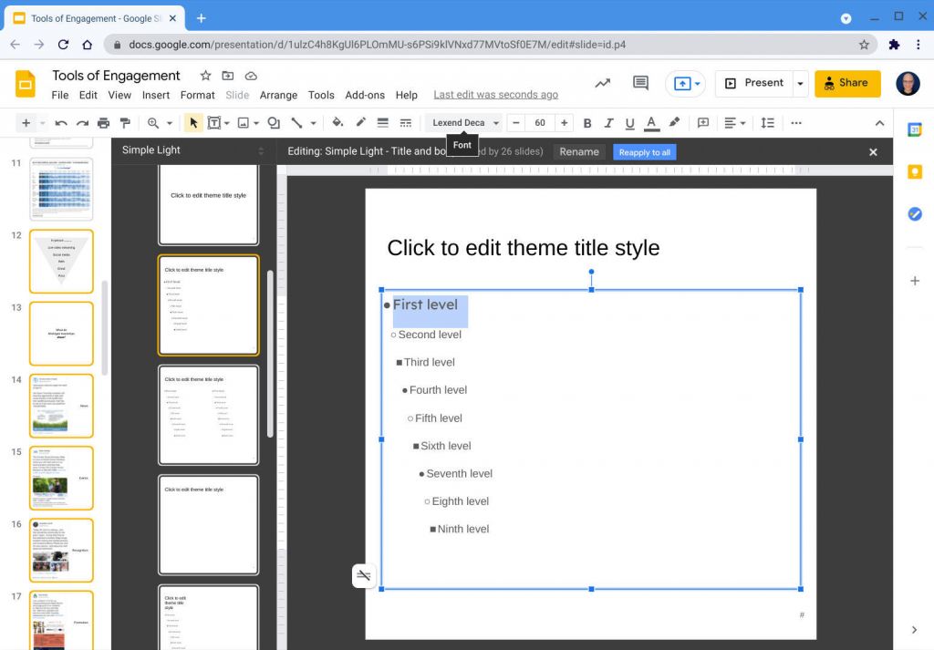 How to select, import and customize Google Slides themes - TechRepublic