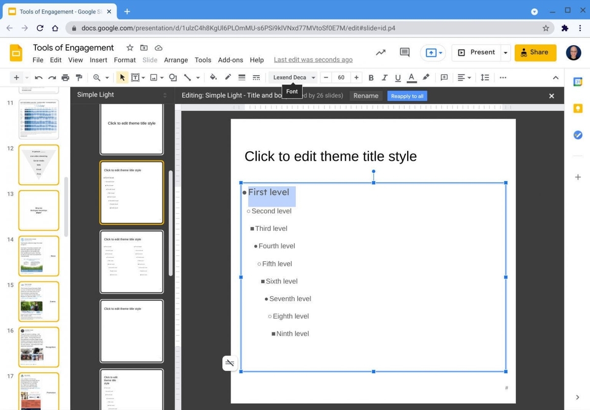 How to select, import and customize Google Slides themes - TechRepublic