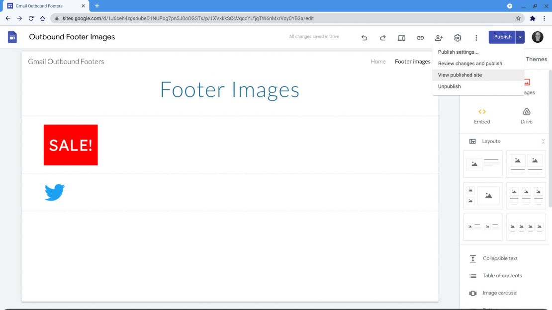 How to insert an image in a Gmail signature - TechRepublic