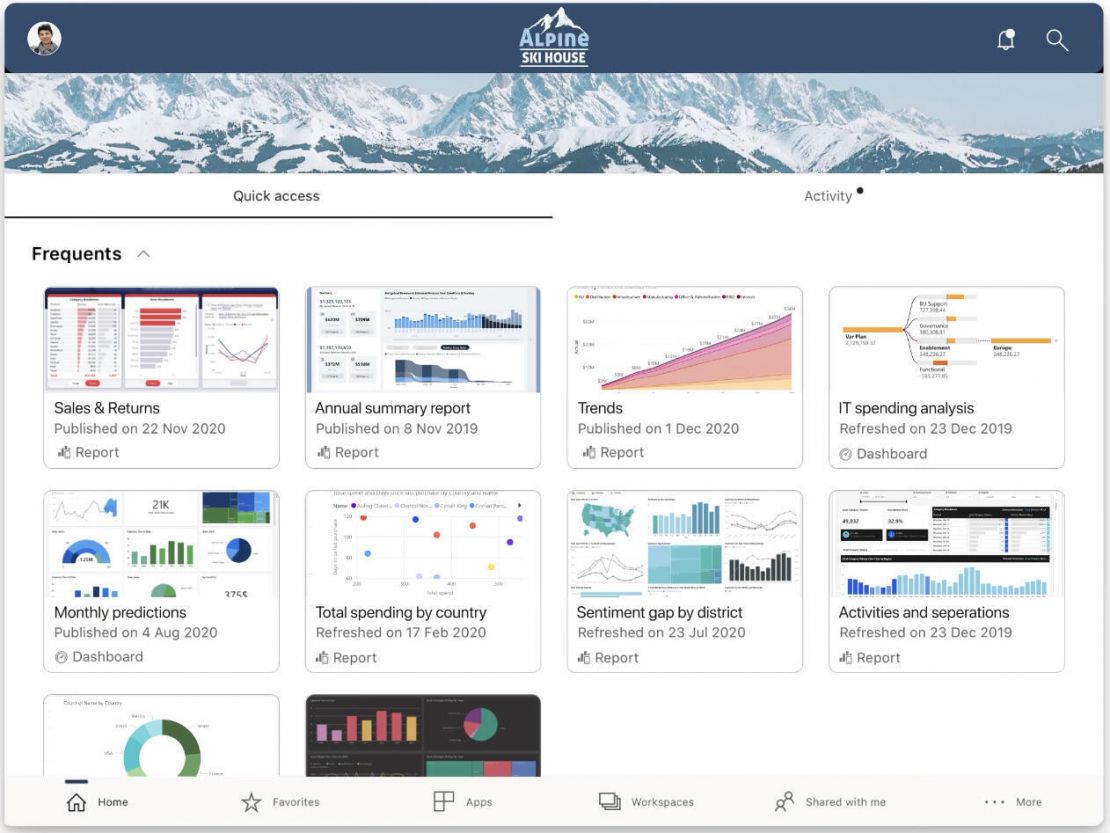 How to leverage the features of Power BI when using an iPhone, iPad or ...