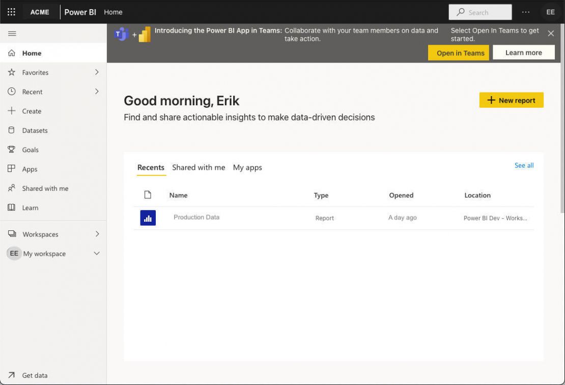 How to leverage the features of Power BI when using an iPhone, iPad or ...