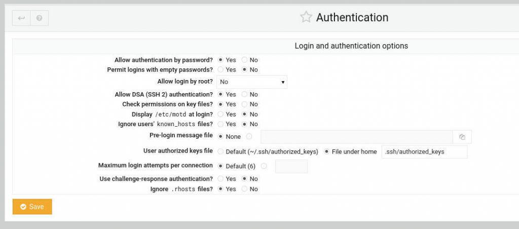 如何通过 Webmin 配置 SSH 访问 - Flnug.com