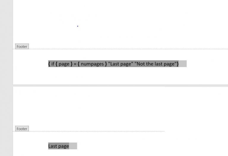 How to use fields to create a conditional header or footer in a Word document | TechRepublic