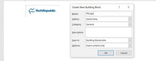 How to use fields to create a conditional header or footer in a Word document | TechRepublic
