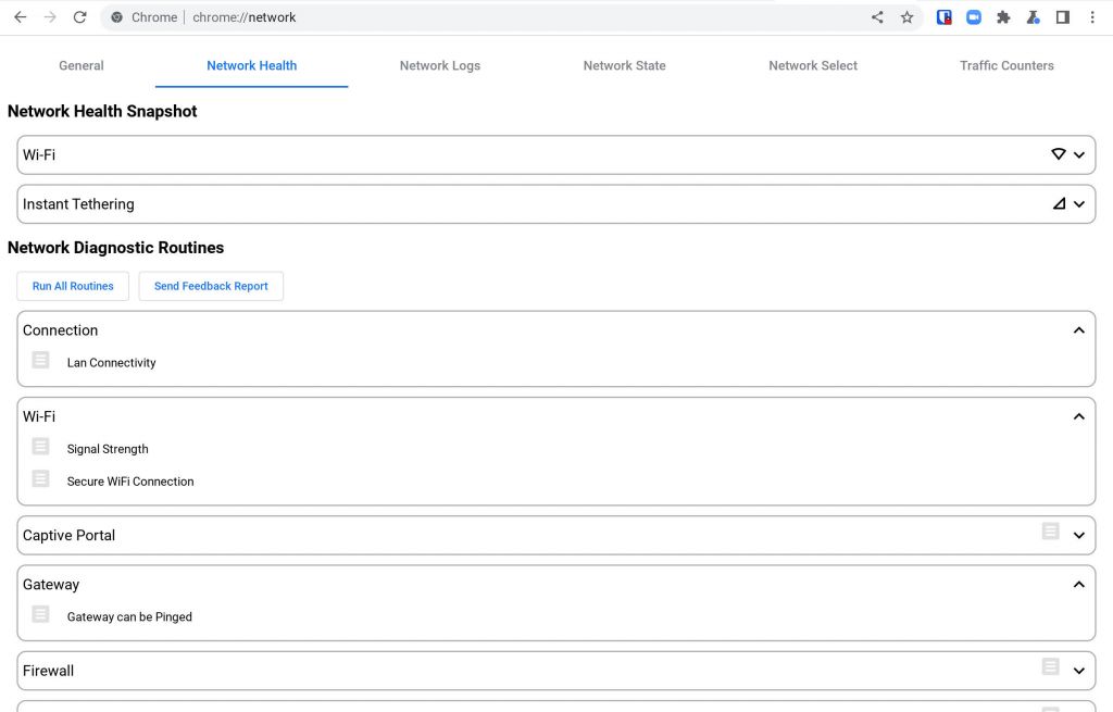 How to run network diagnostic tests on Chrome OS - TechRepublic