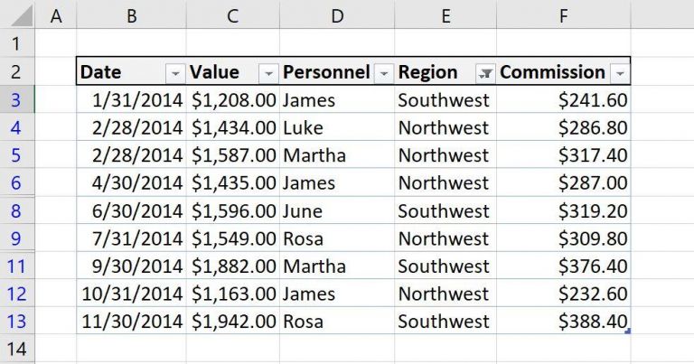 How to use the FILTER() dynamic array function in Excel