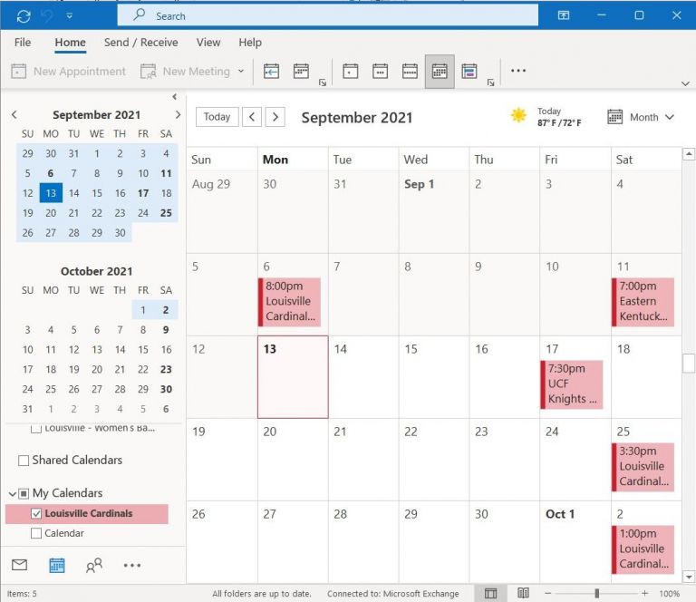 How to add a pre-made custom calendar to Outlook on the desktop ...