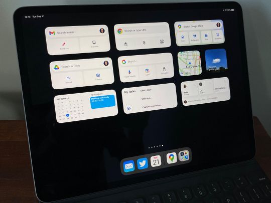 如何在 iPad 上使用 Google 小工具进行工作 - Flnug.com