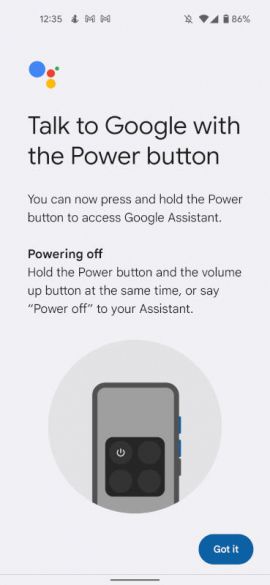 How to activate Google Assistant from the power button in Android 12 ...