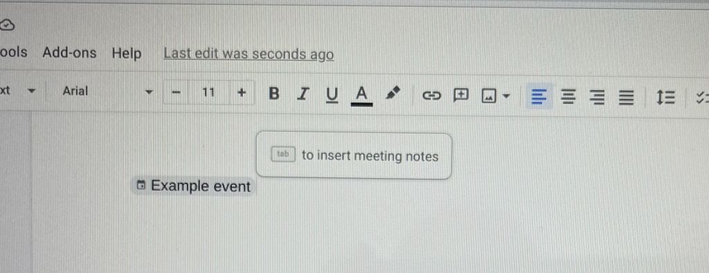 How to make meeting notes with Google Calendar and Google Docs ...