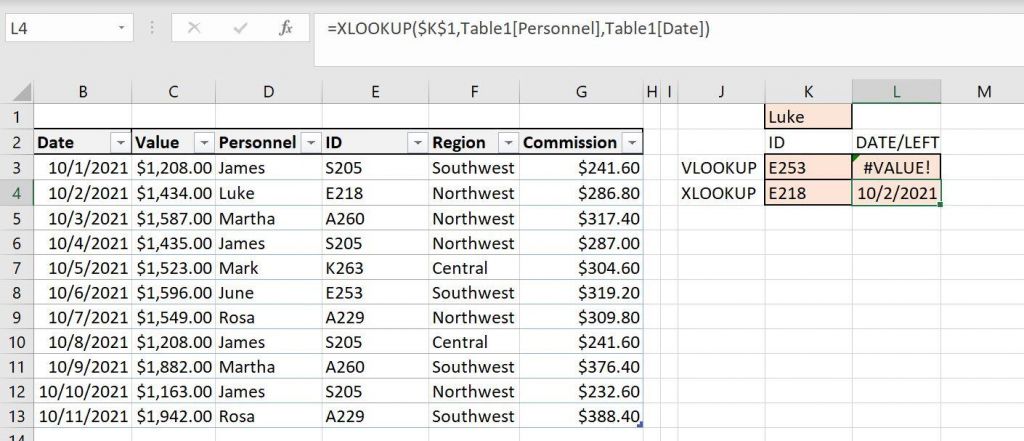 How to use the newish XLOOKUP() dynamic array function in Excel | TechRepublic