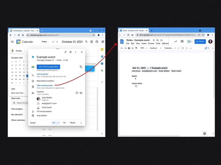 How to make meeting notes with Google Calendar and Google Docs ...