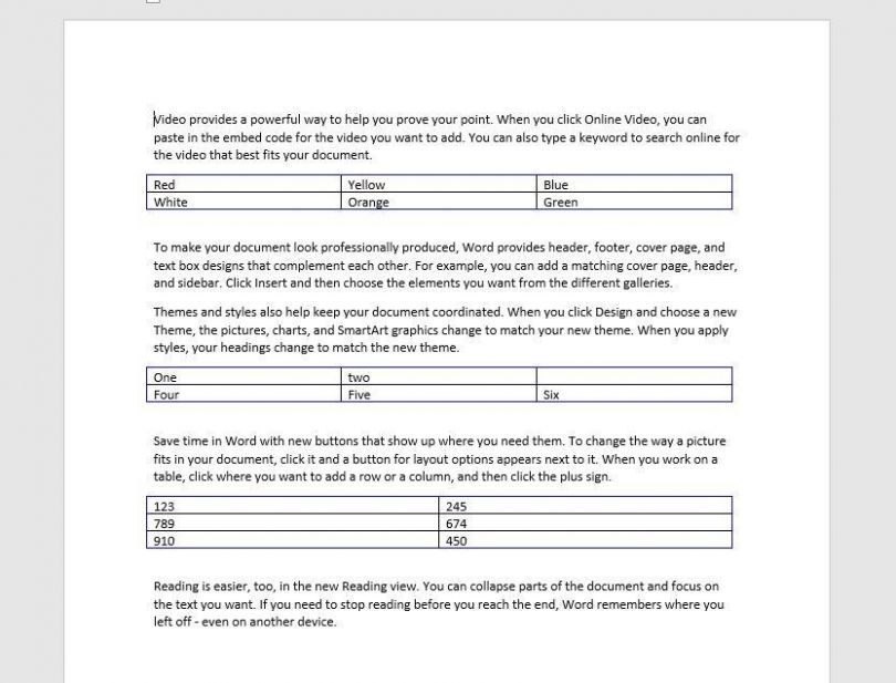 How to use VBA to modify tables in Microsoft Word