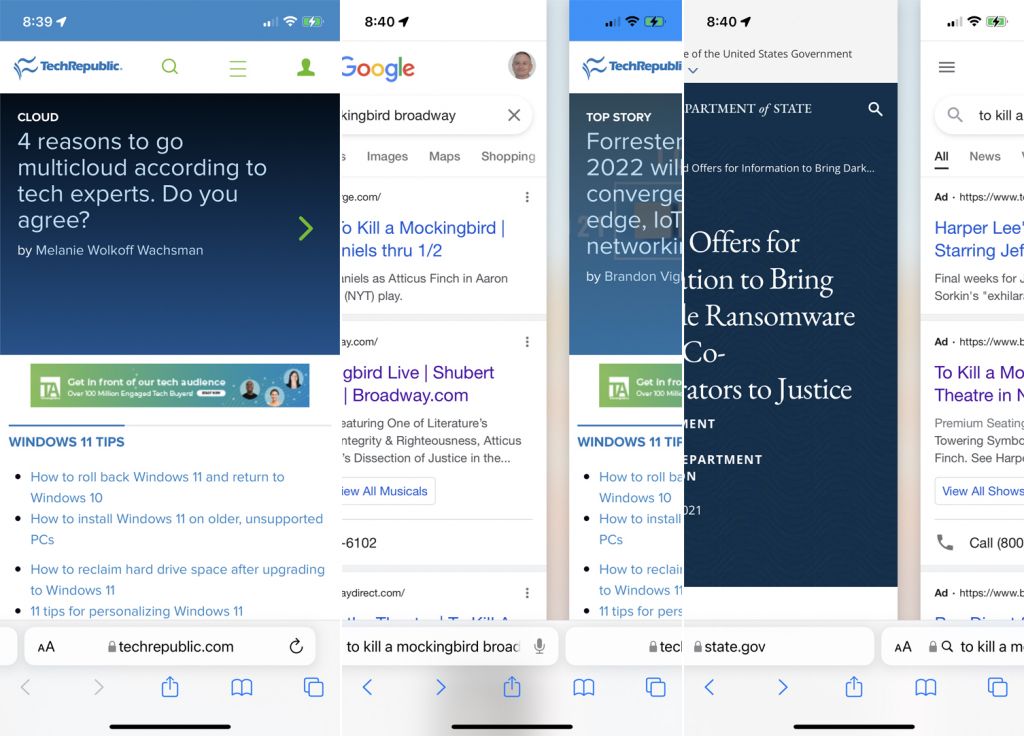 How to use and manage your tabs in mobile Safari on an iPhone ...