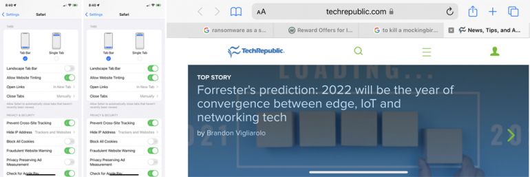 How to use and manage your tabs in mobile Safari on an iPhone ...