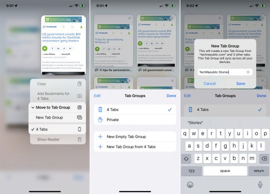 How to use and manage your tabs in mobile Safari on an iPhone ...