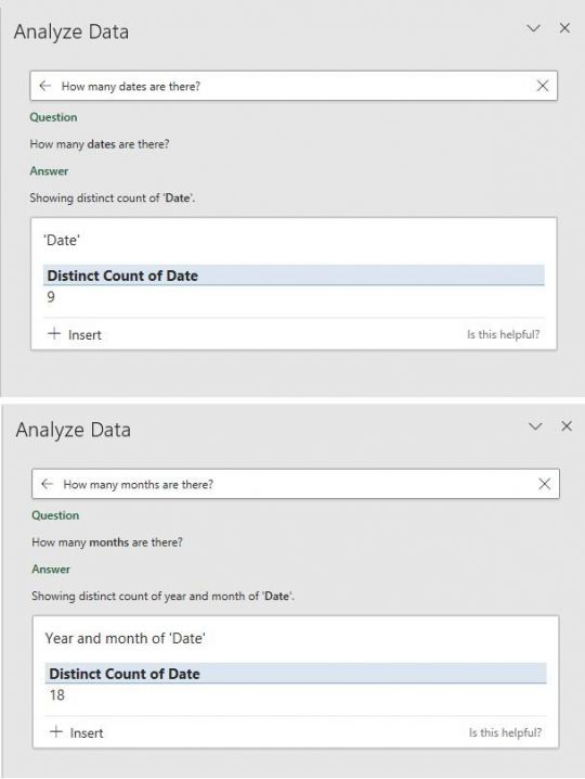 How to use Analyze Data to get quick information about your data in ...