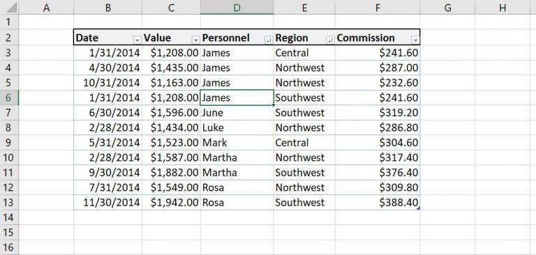 How to sort data by multiple columns in Excel