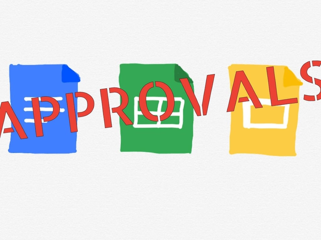 How to request and track approvals with Google Docs, Sheets and Slides ...