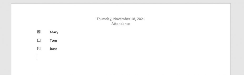 How to use check box content controls in a Word document - TechRepublic