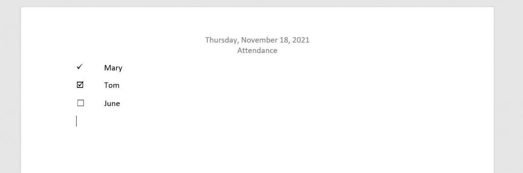 How to use check box content controls in a Word document - TechRepublic