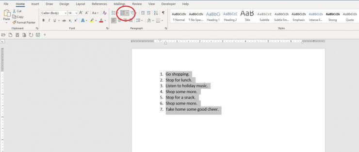 3 ways to add color to the numbers in a numbered list in Word ...