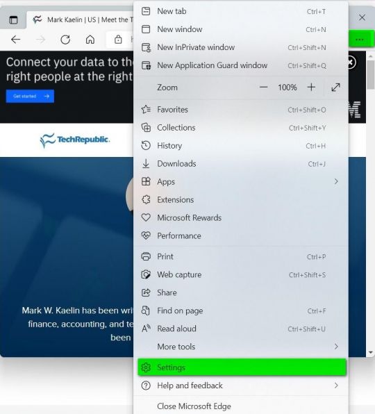 How to change the default search engine in Microsoft Edge | TechRepublic