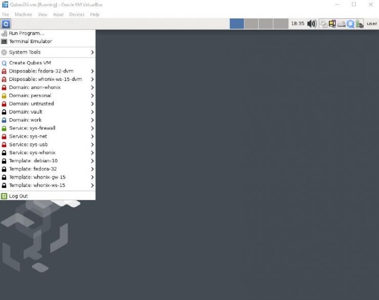 How to install Qubes OS as a virtual machine - TechRepublic
