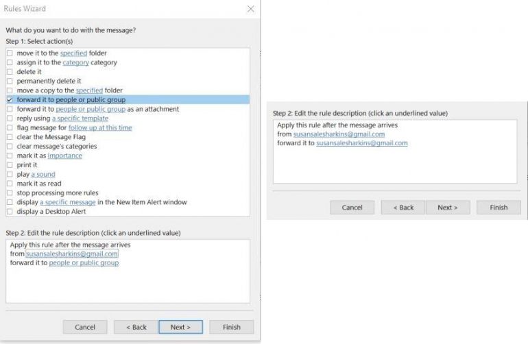 How to use a rule to forward emails in Outlook - TechRepublic