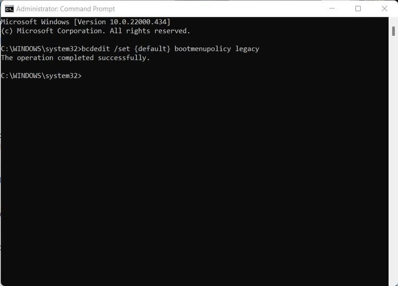 How to add legacy Advanced Boot Options to Windows 10 or Windows 11 ...
