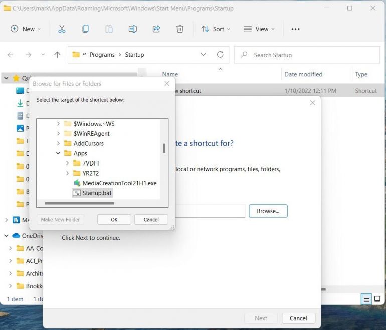 How to permanently map OneDrive to a drive letter using a batch file ...