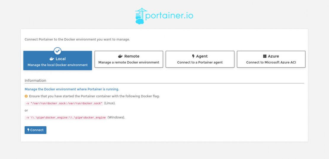 How to deploy the Portainer container management tool with persistent ...