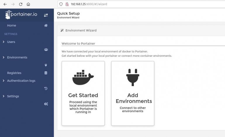 How to deploy the Portainer container management tool with persistent ...