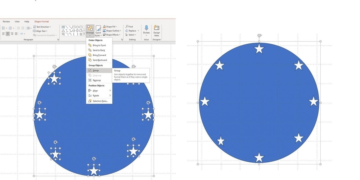 How to add a bit of spin to a circle in a PowerPoint slide | TechRepublic