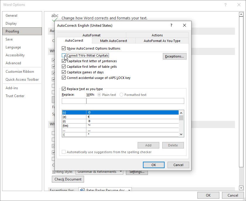 How to control capitalization in Microsoft Word | TechRepublic