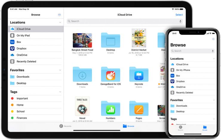How to balance using iCloud and OneDrive operation on the same Apple device