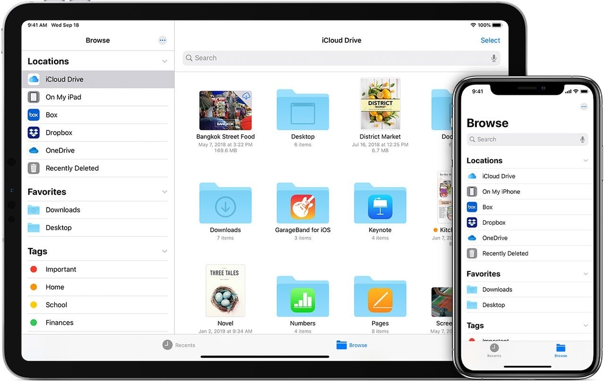 How to balance using iCloud and OneDrive operation on the same Apple device
