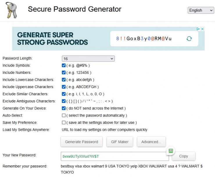 How to generate secure passwords for your accounts - TechRepublic