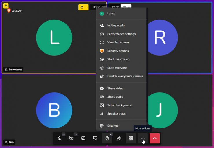 How to use Brave Talk for secure video conferencing - TechRepublic