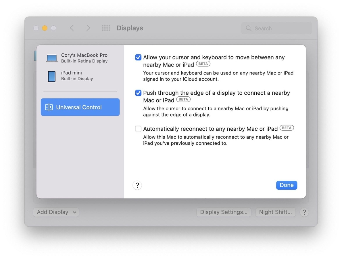 How to use Universal Control to access your iPad and its files from macOS