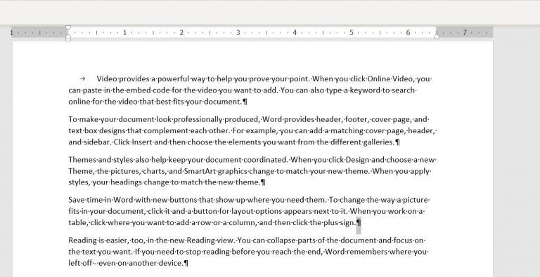How to remove tabs used to indent paragraphs in a Word document ...