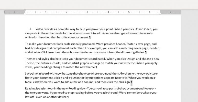 How to remove tabs used to indent paragraphs in a Word document ...